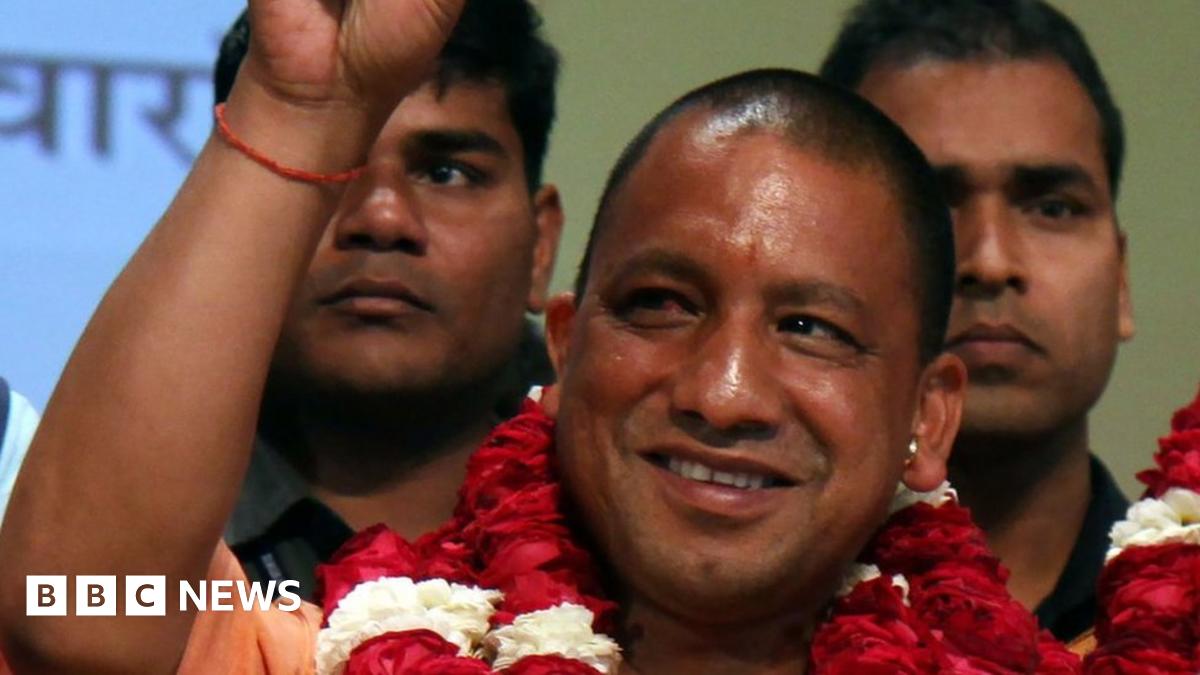 Who's the Hindu hardliner running India's most populous state? - BBC News
