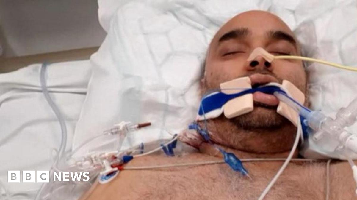 Birmingham man clinically dead for 45 minutes takes on race - BBC News