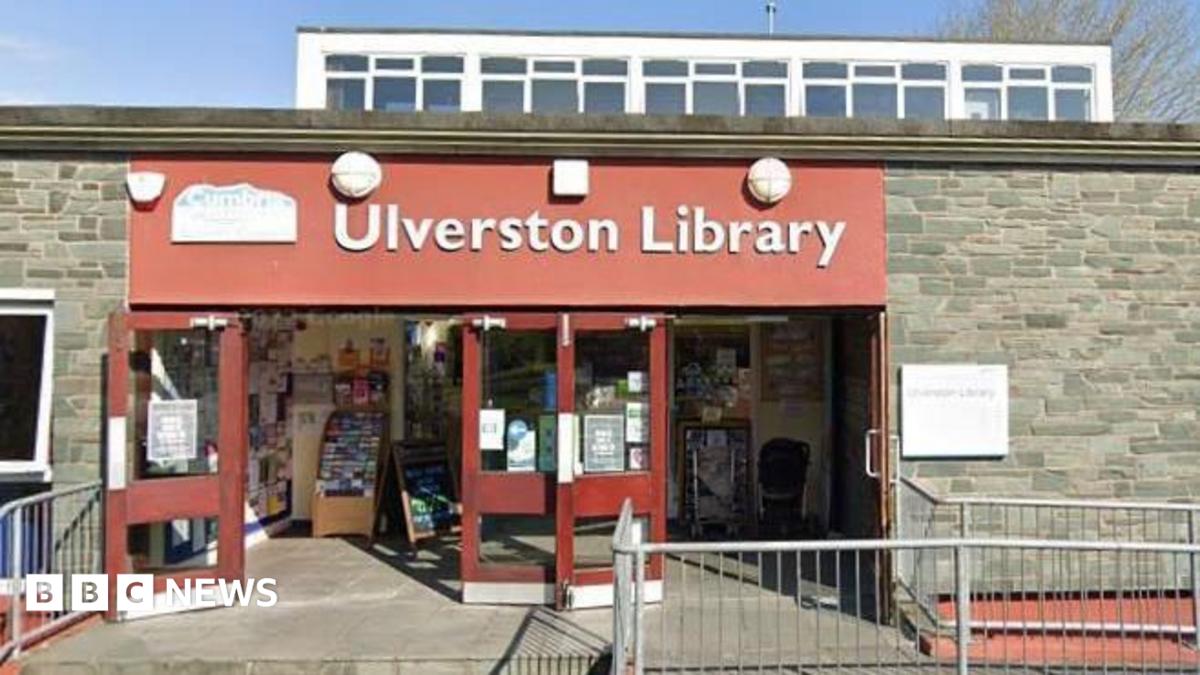 Ulverston Coronation Hall library plans meet opposition - BBC News