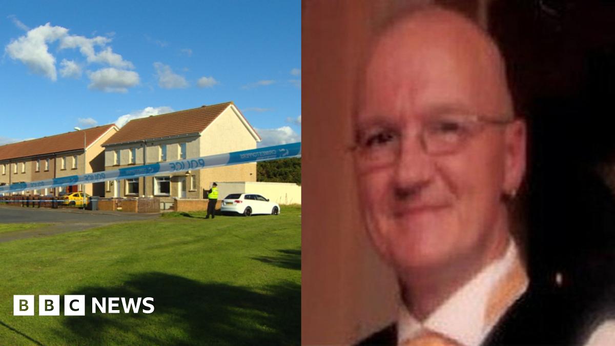 Second man charged with murder over Stevenston death - BBC News