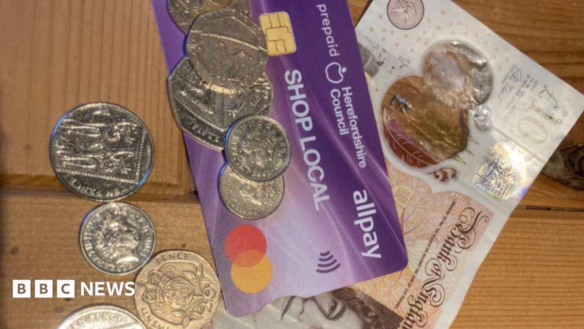 Residents spend £845K with Herefordshire Shop Local cards - BBC News