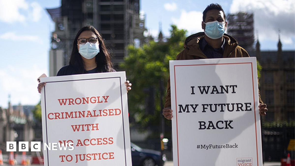 The English test that ruined thousands of lives - BBC News