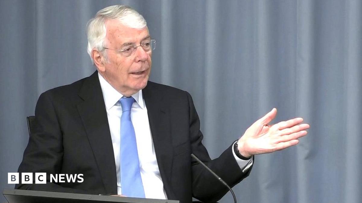 Sir John Major calls contaminated blood scandal 'incredibly bad luck ...