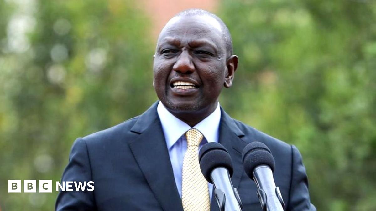 Kenya election 2022: William Ruto sworn in as president - BBC News