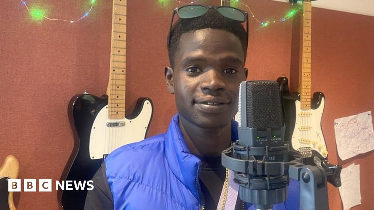 Young rapper seeking asylum in UK shares his story - BBC News