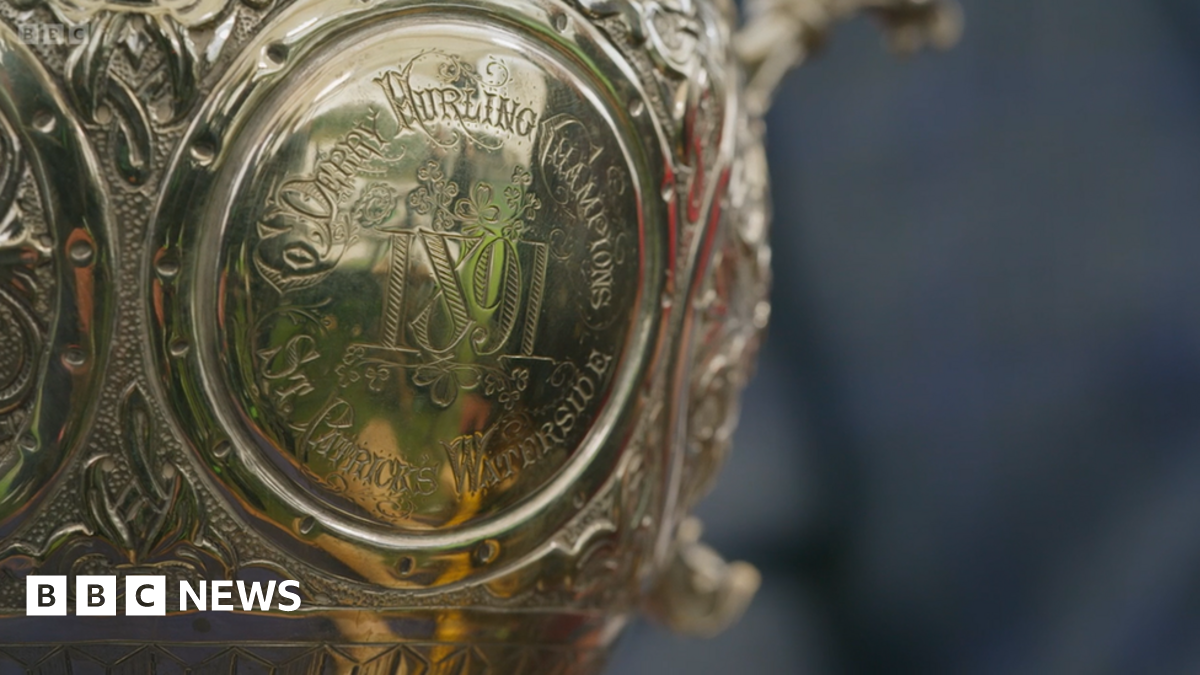 GAA: The hurling trophy that was won once but lost twice - BBC News
