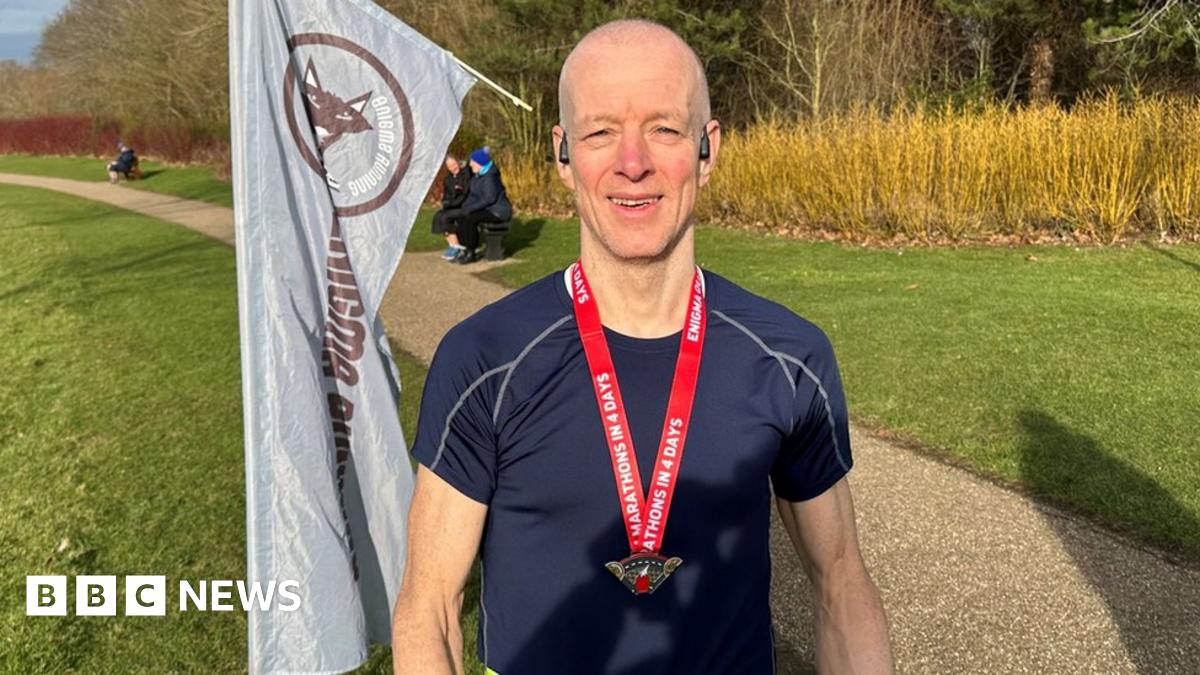 Milton Keynes dad runs four marathons in four days to honour brother ...