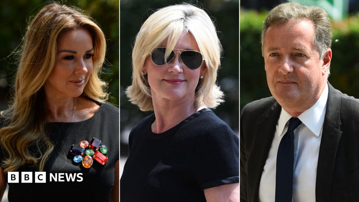 Funeral held for Dale Winton on star's 63rd birthday - BBC News