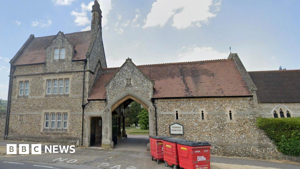 New plots set to be created at Dorking cemetery - BBC News