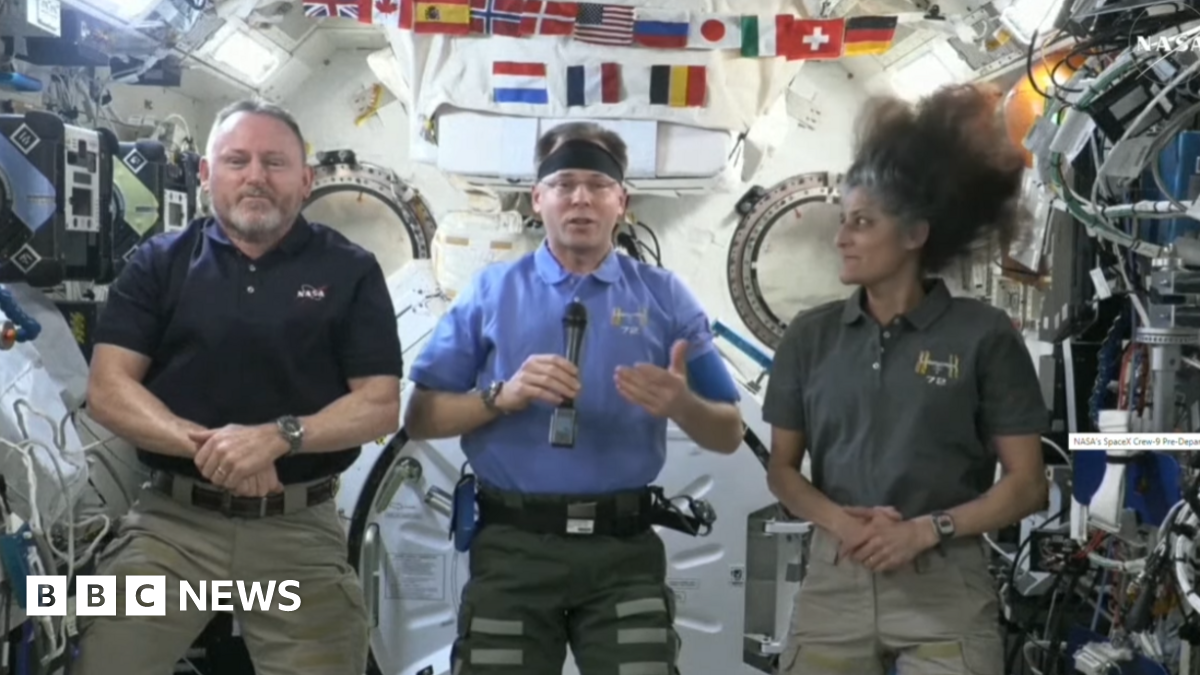 We planned for the unexpected, say stranded Nasa astronauts from space ...