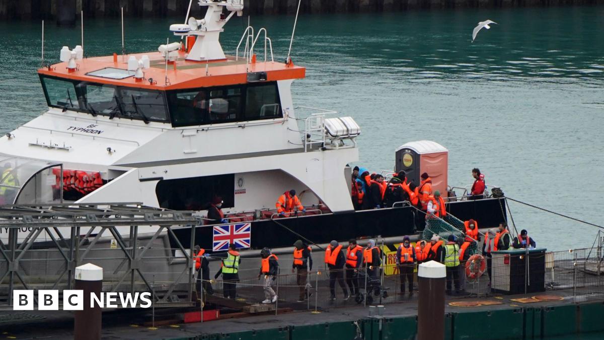 Channel migrant crossings for 2025 highest in three years - BBC News