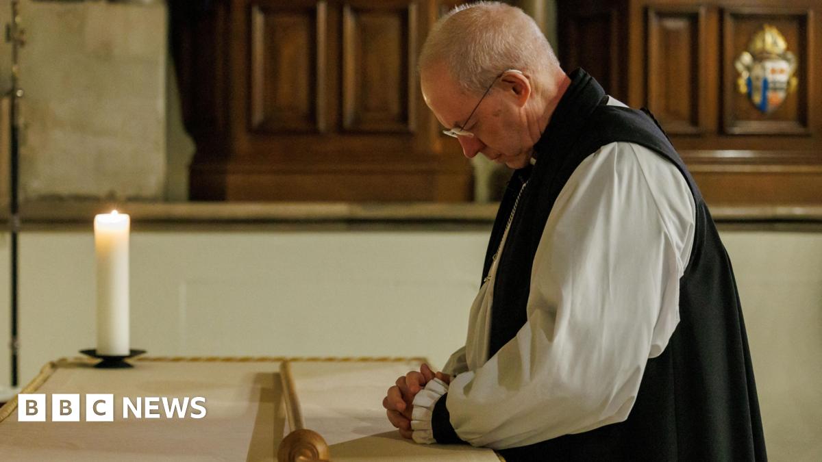 Justin Welby ends last day as Archbishop of Canterbury - BBC News