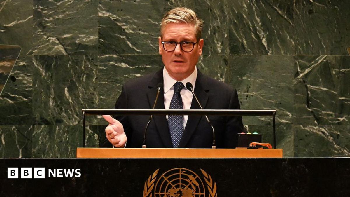 Keir Starmer steps up call for a ceasefire in Lebanon at UN - BBC News