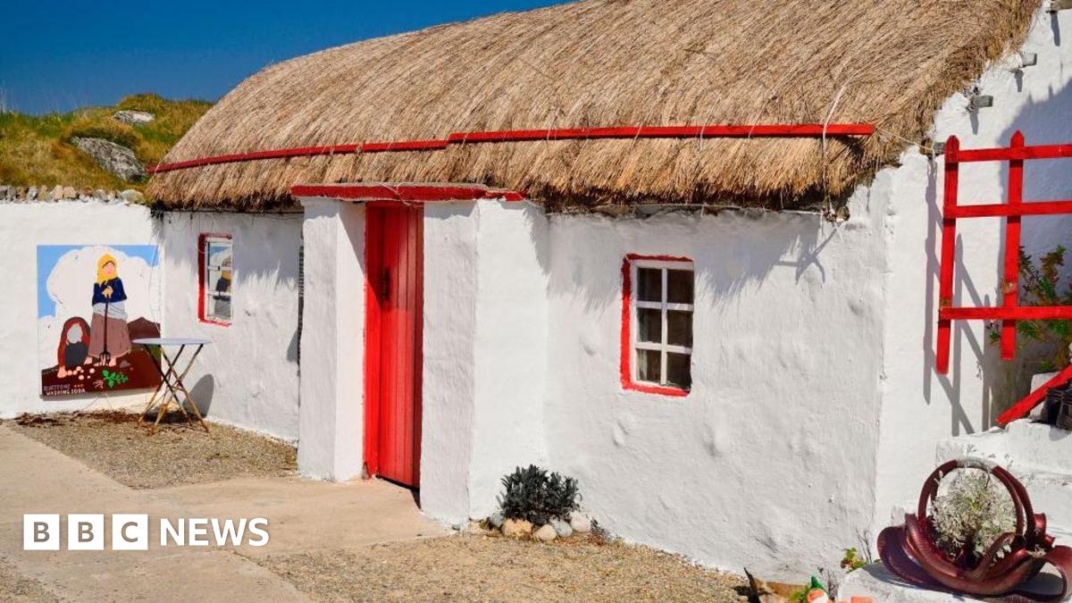 Doagh Famine Village: Donegal outdoor museum damaged in fire - BBC News