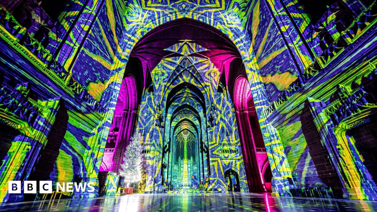 Lumuralis installation to show Burton-upon-Trent in a new light - BBC News