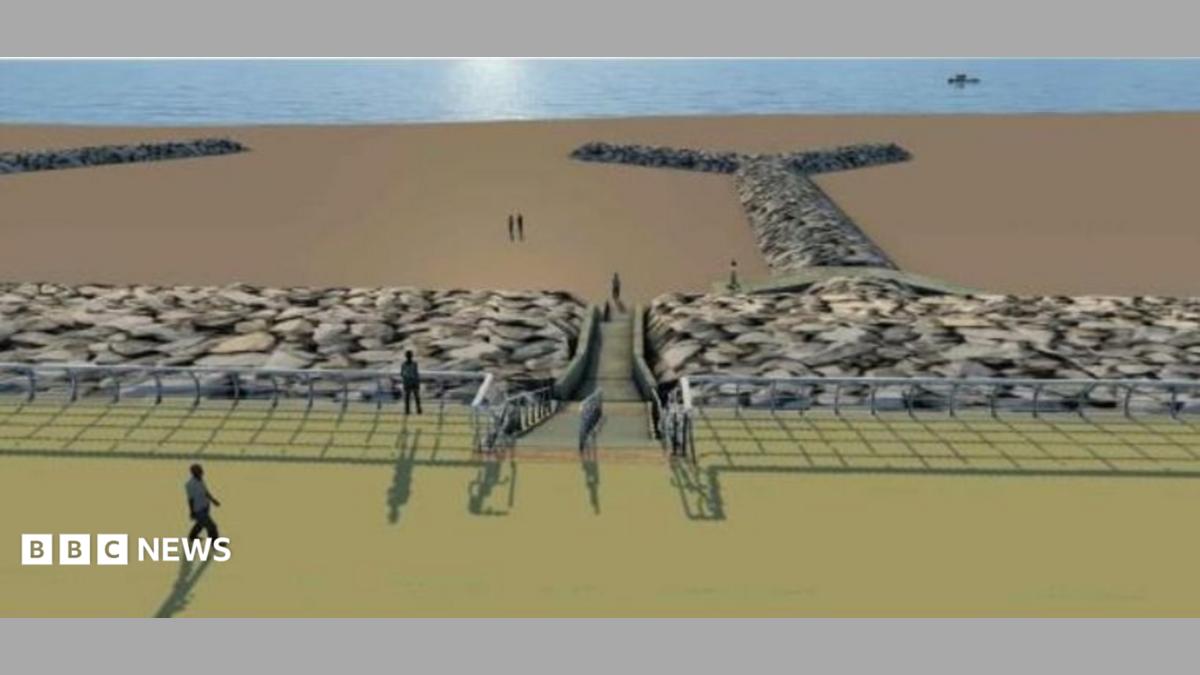 Final consultation on Blackpool's coastal protection plan - BBC News