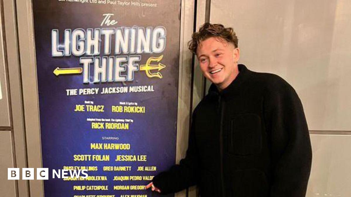 Jersey actor to play leading Percy Jackson role in West End show - BBC News