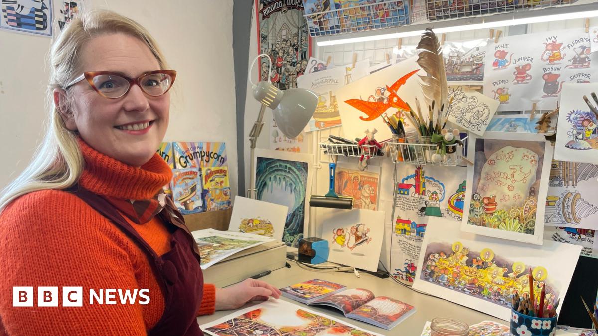 Devon artists concerned by planned change to AI laws - BBC News