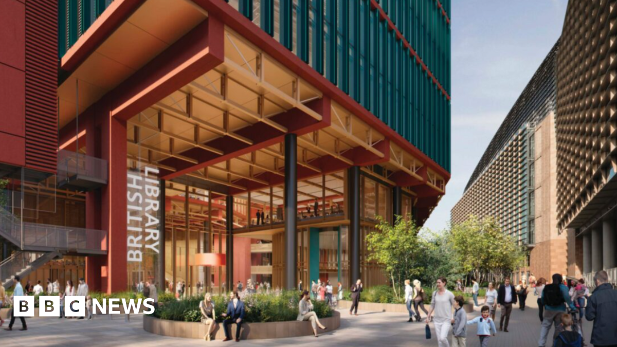 British Library extension project to begin in 2026 - BBC News