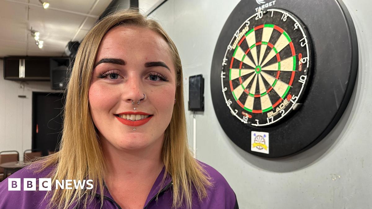 Transgender darts player from Hull shaken by abuse and bans - BBC News