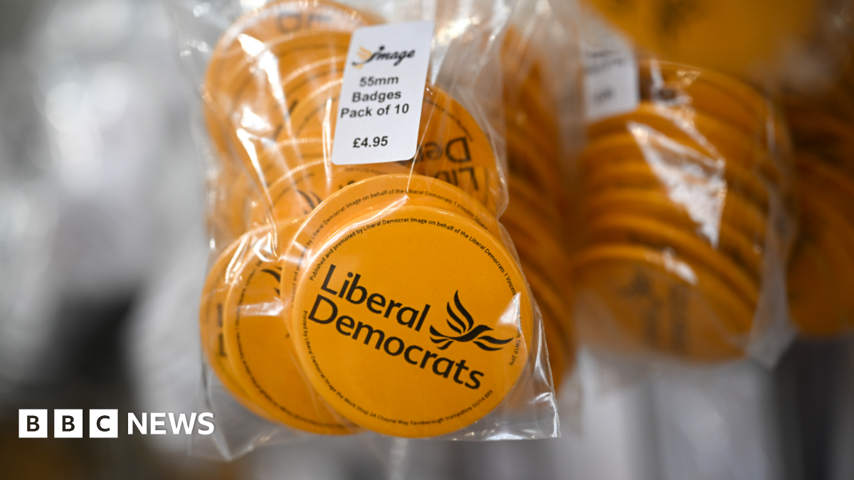 Liberal Democrat membership has halved in 5 years, figures show - BBC News