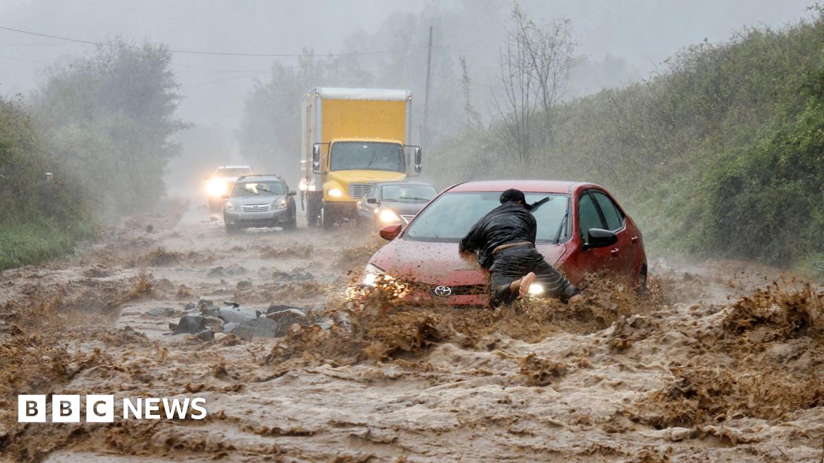 Hurricane Helene: 63 dead amid power outages, widespread flooding - BBC ...