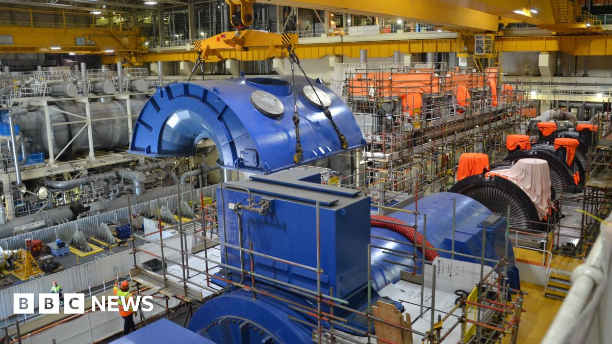 Sizewell B nuclear power plant back online after £75m project - BBC News
