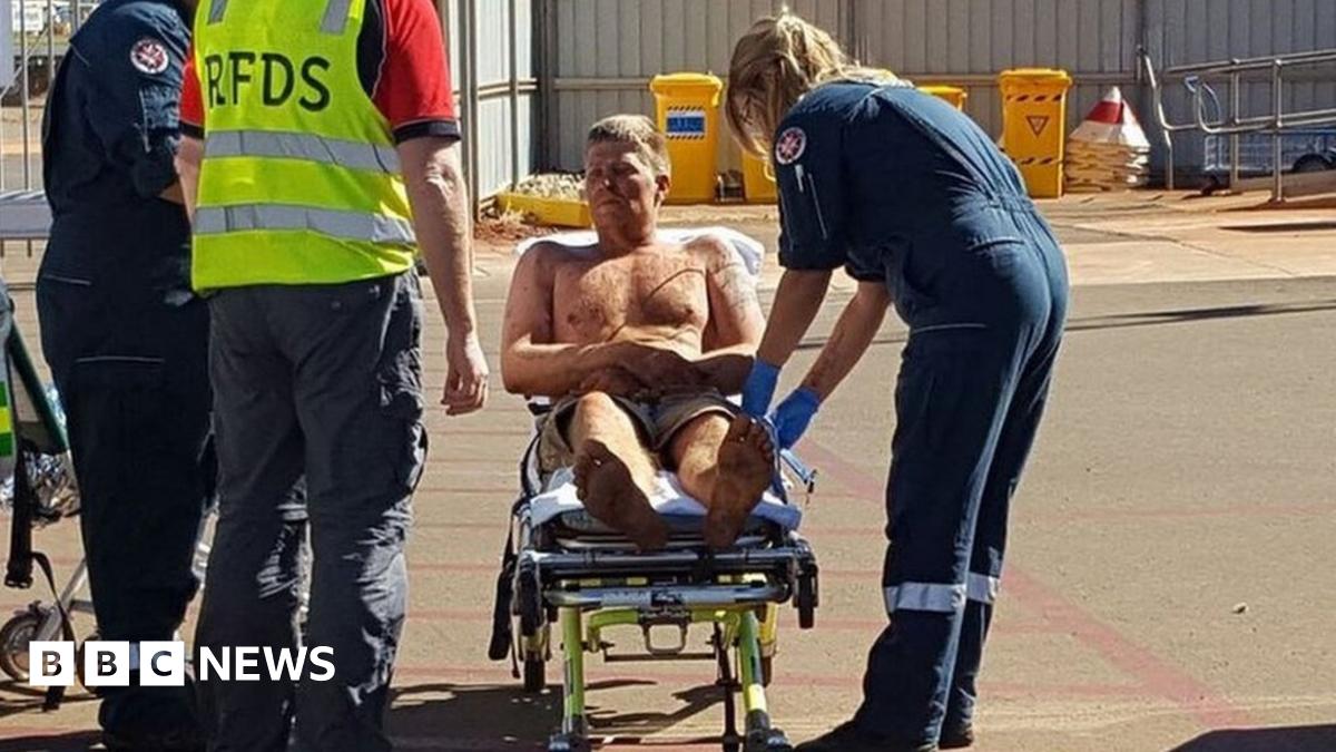 Missing Briton Anthony Collis found in Australian outback - BBC News