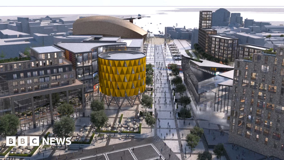 Cardiff Bay: Seven year 'masterplan' for Atlantic Wharf unveiled - BBC News