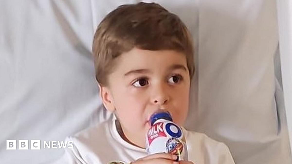 Muscular dystrophy: Child racks up 1,200 miles a month for treatment ...