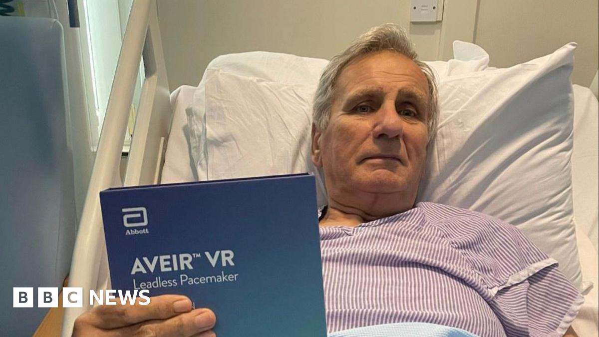 Southampton patient one of first to get pen lid-sized pacemaker - BBC News