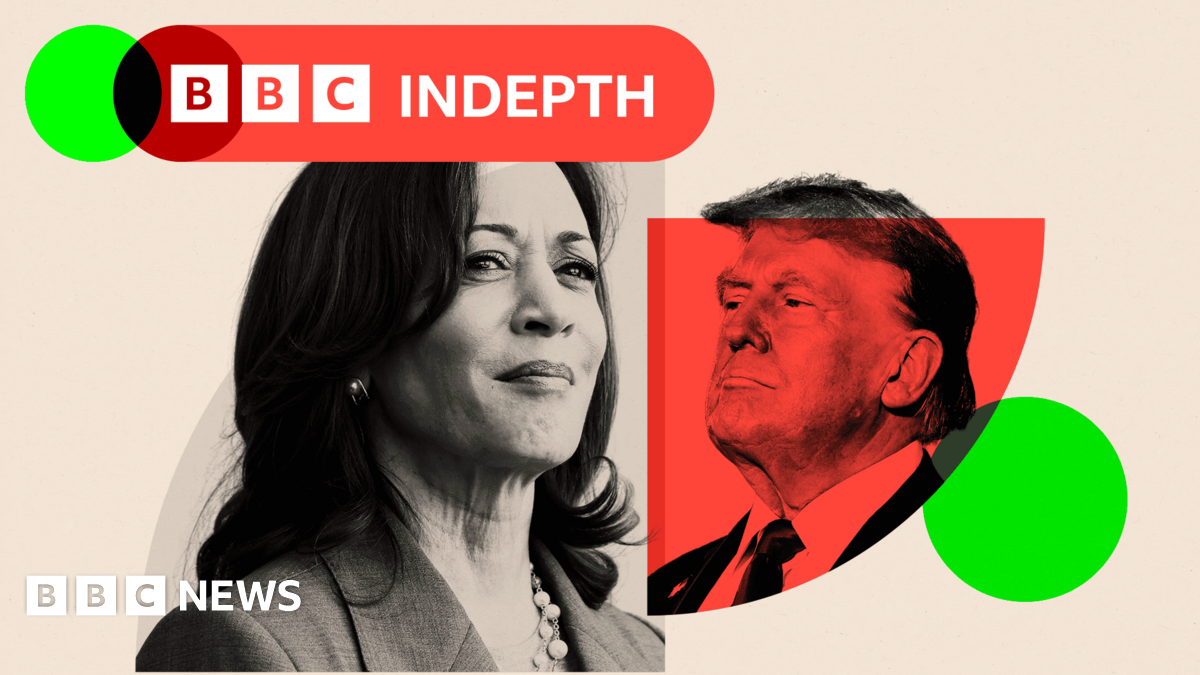 Democrats look towards Kamala Harris - but could she beat Trump? - BBC News