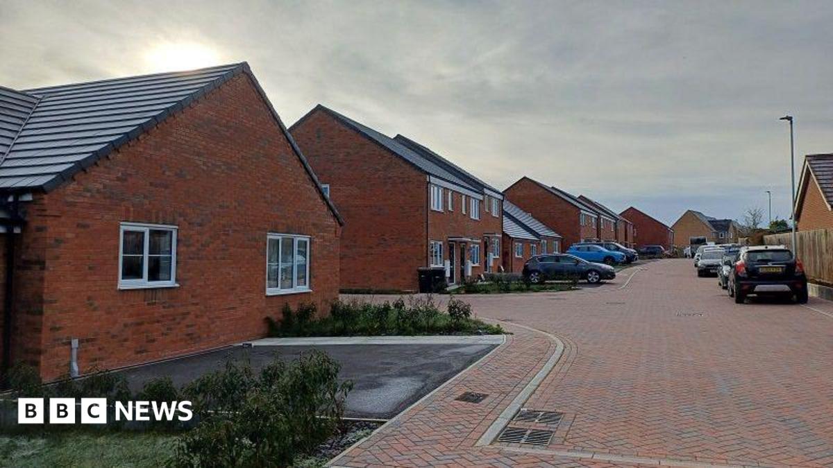 Corby housing development opens for armed forces personnel - BBC News