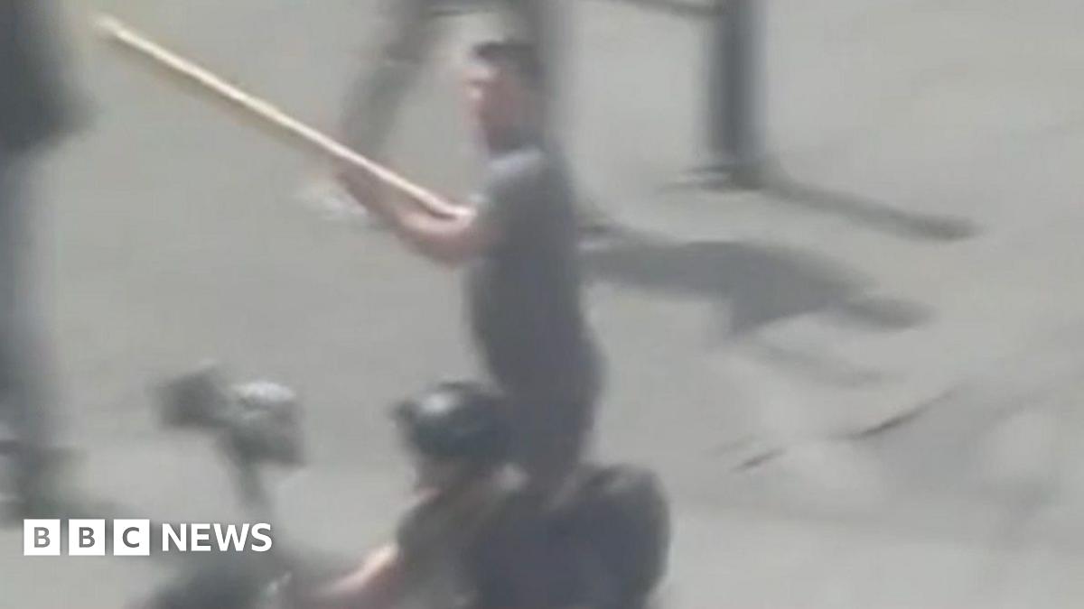 Further footage released of people wanted over Manchester riots - BBC News