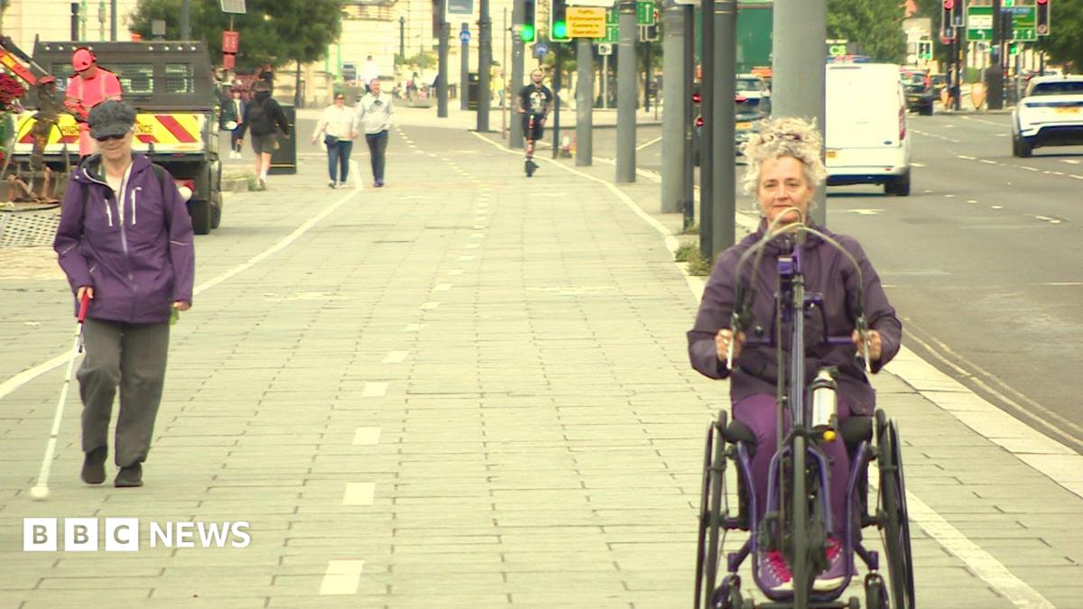 Liverpool: Disabled people 'designed out' of streets - BBC News