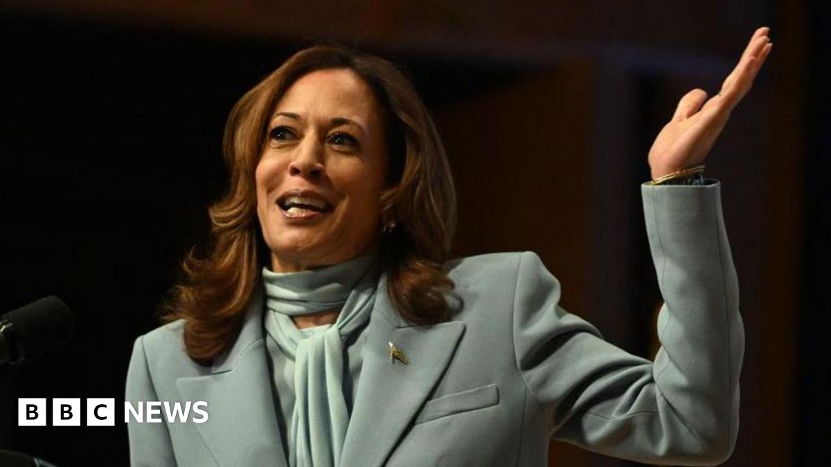 Why 'Comrade Kamala' memes are taking off among Latino exiles - BBC News
