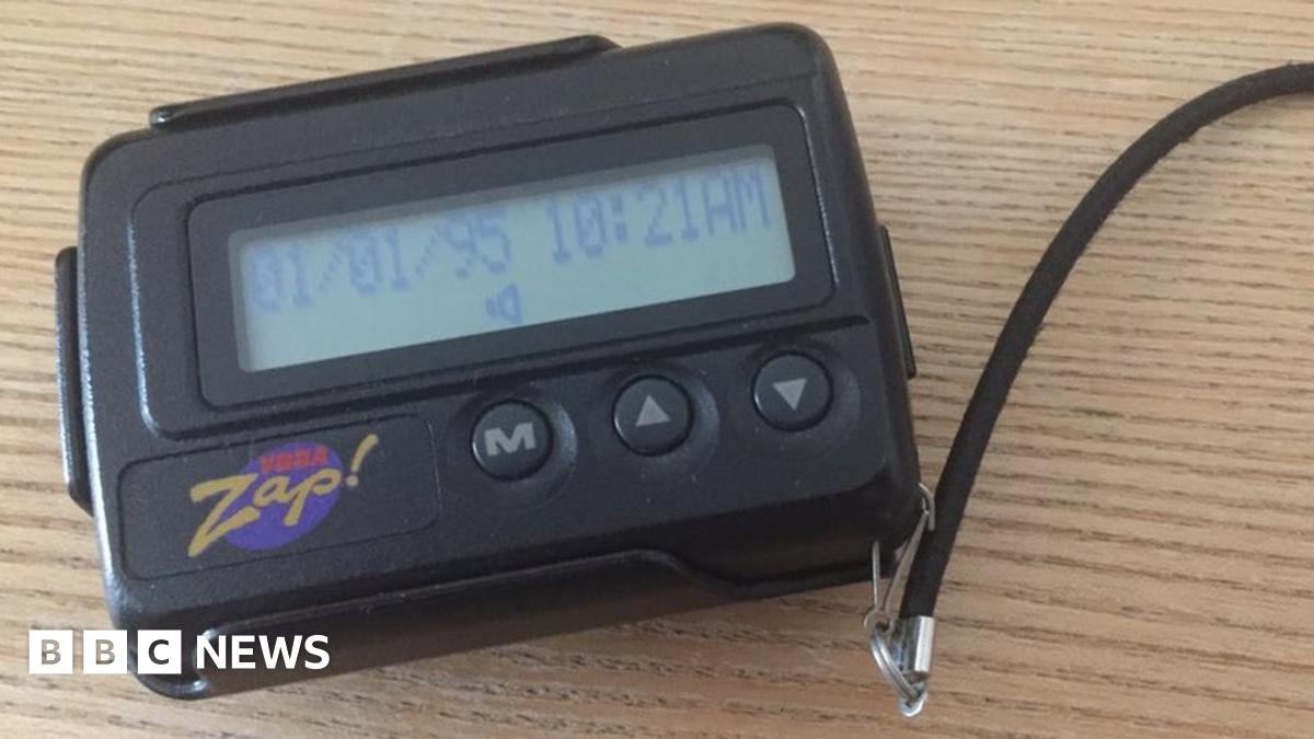 My pager: The 'in thing' in the 90s - BBC News