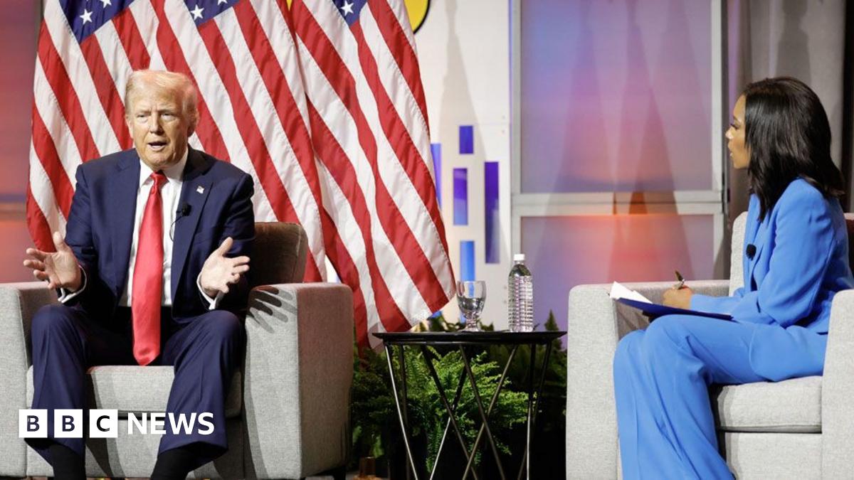 'Is she black or Indian?': Trump attacks Harris's racial identity - BBC ...