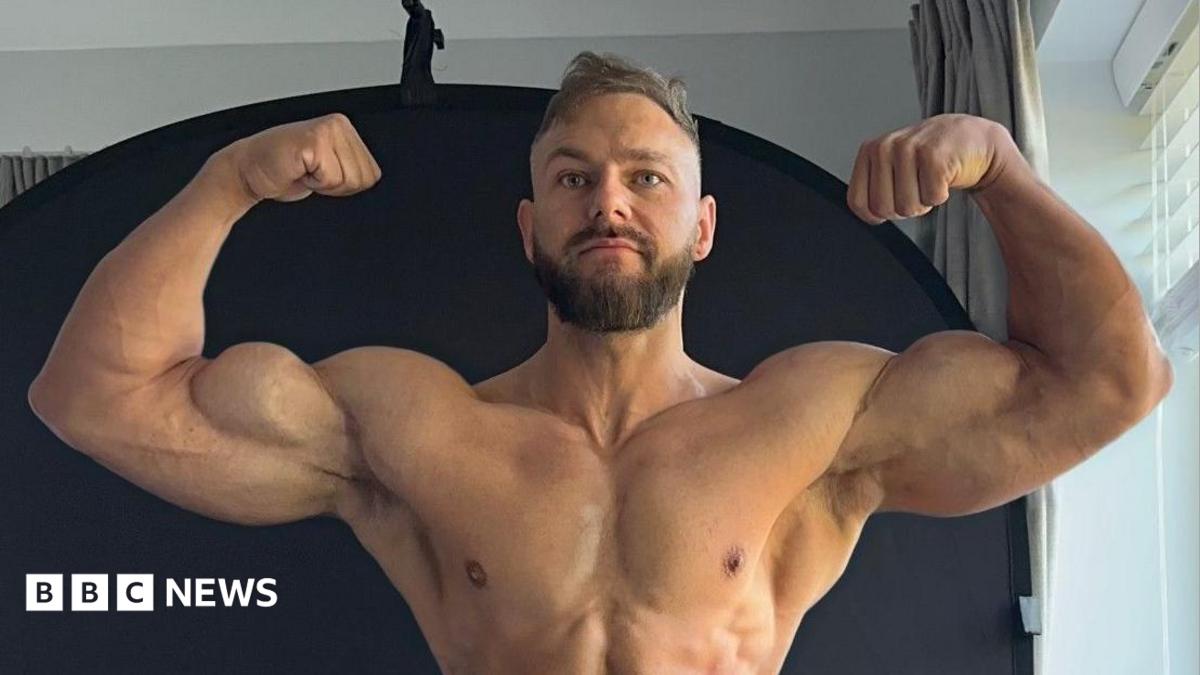 Wisbech bodybuilder's comeback hits YouTube milestone - BBC News