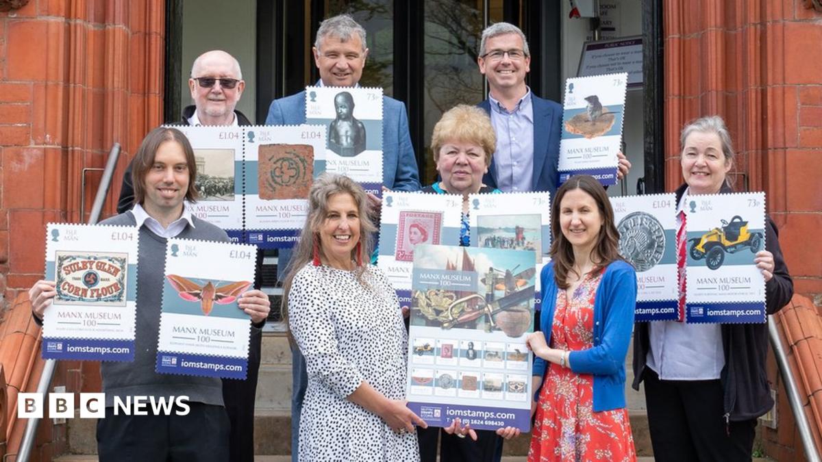 Manx Museum centenary celebrated with stamps - BBC News