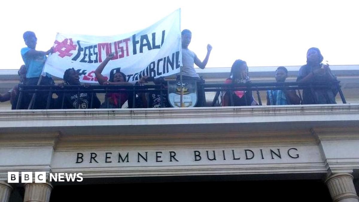 South Africa universities close amid student fee protests - BBC News