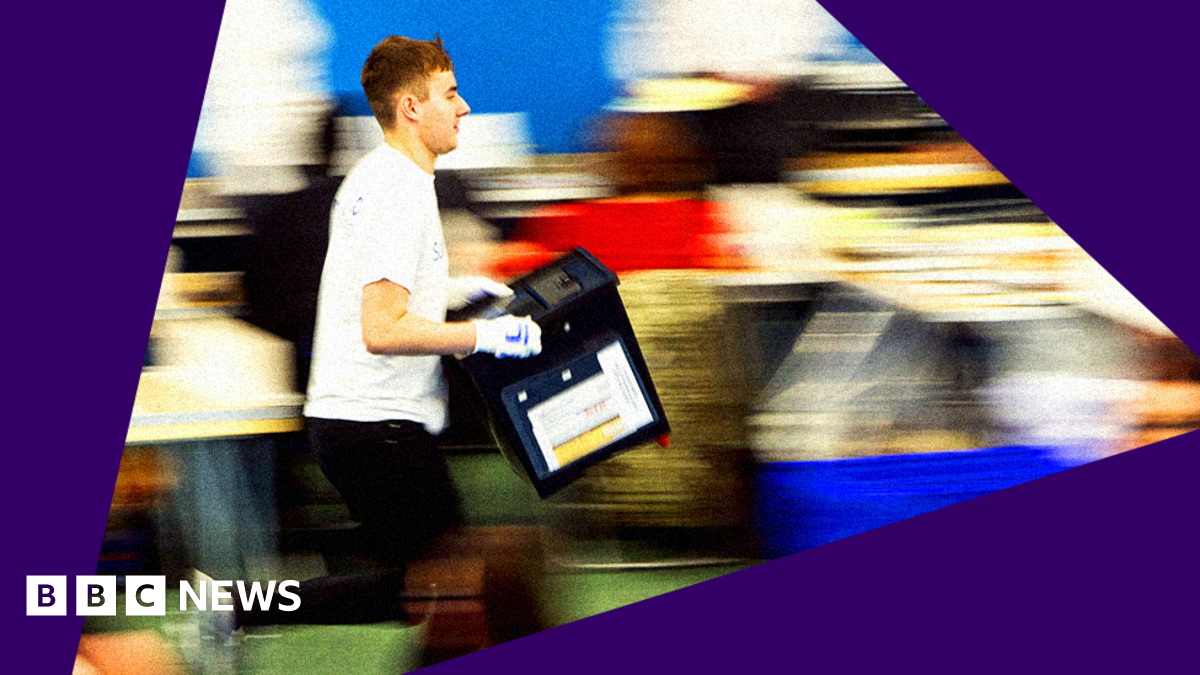 How general election night unfolded in your area - BBC News