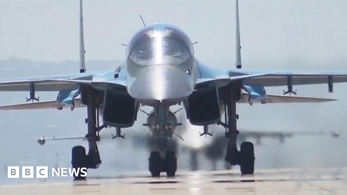 Syria conflict: Russia 'to continue air strikes' after withdrawal - BBC ...