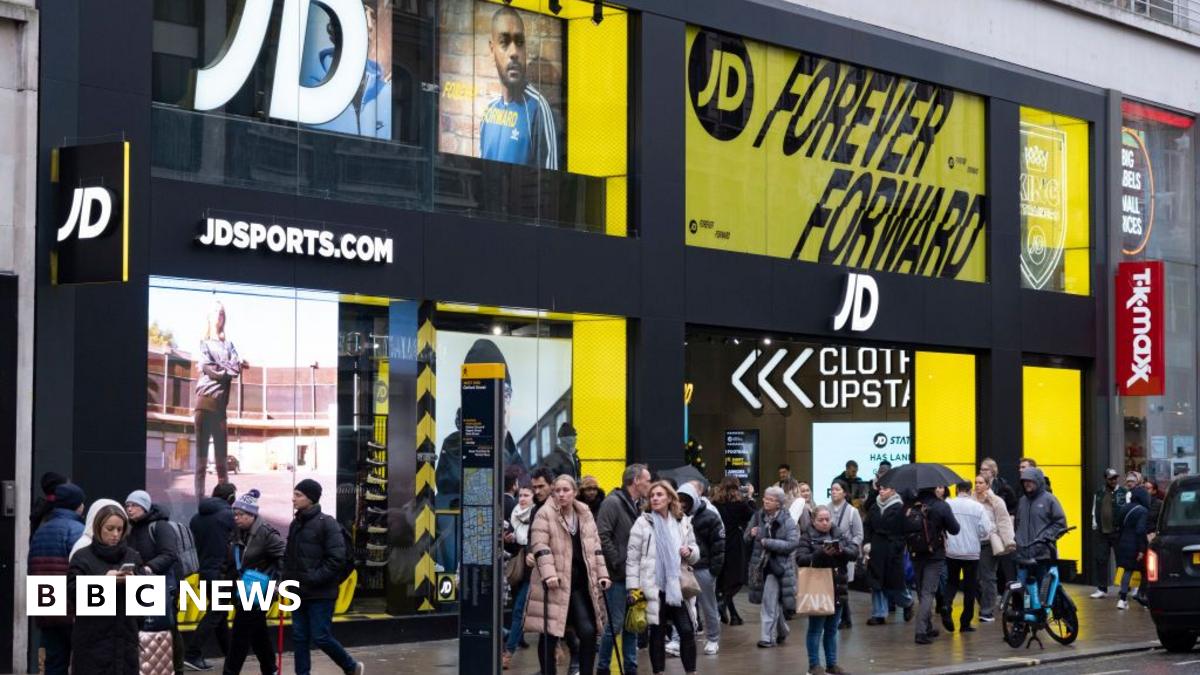 JD Sports shares plunge 20% after profit warning - BBC News