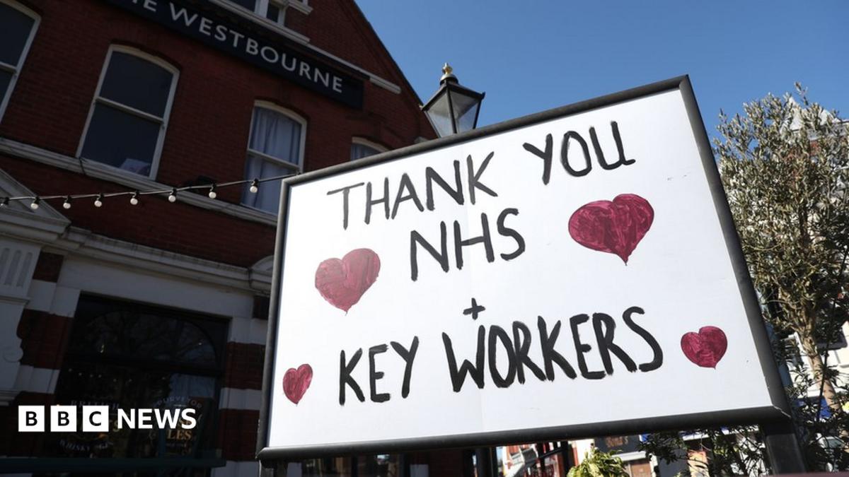 Coronavirus: NHS celebrated ahead of second clap for carers night - BBC ...