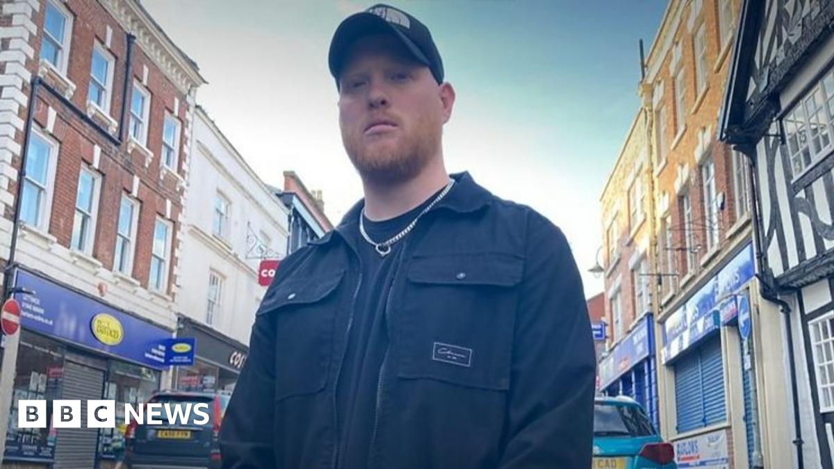 Shifnal rapper records music to remember his late wife - BBC News