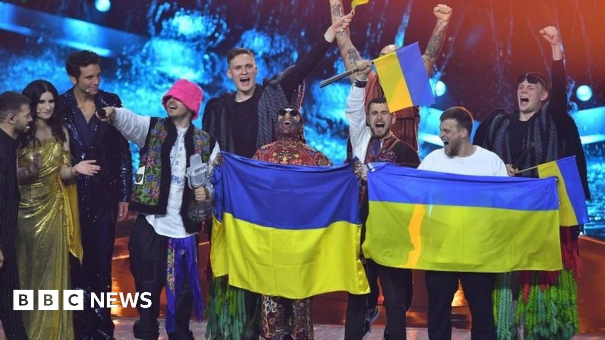 Eurovision win brings 'incredible happiness' to Ukraine - BBC News