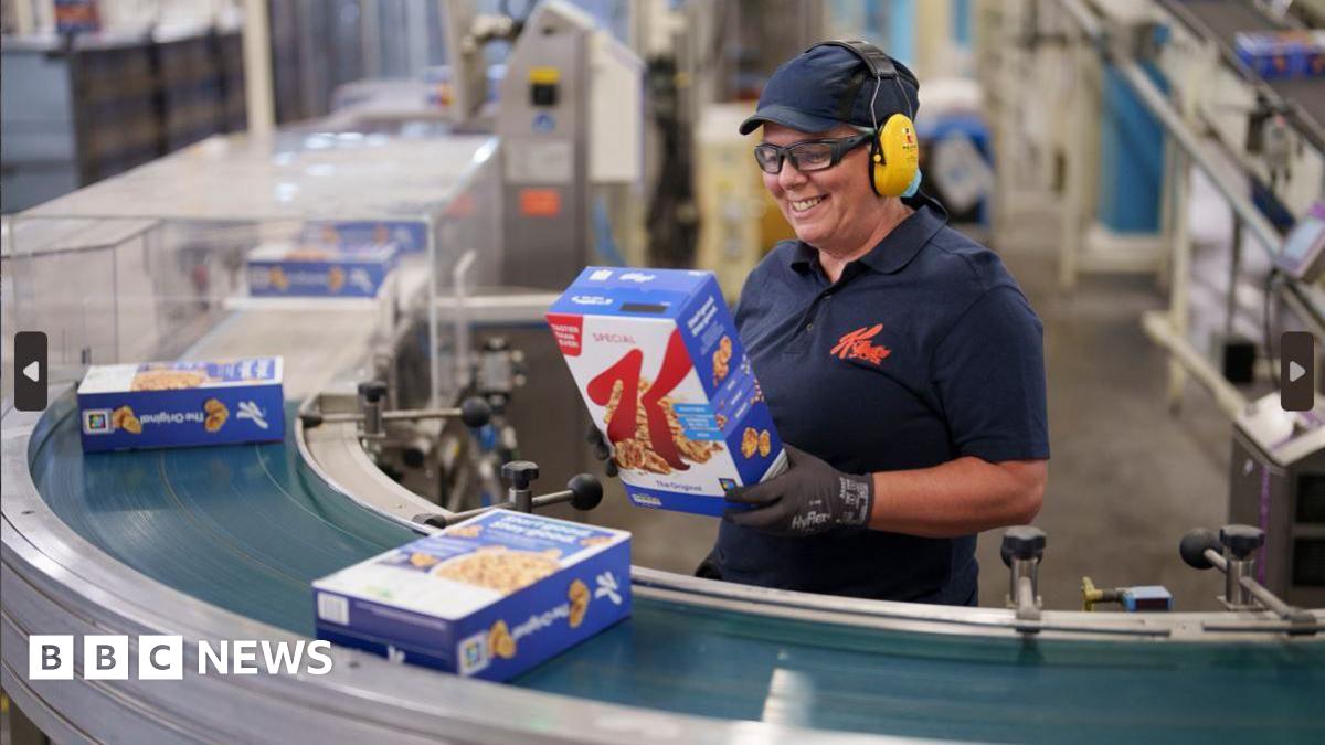 Kellogg's Wrexham cereal factory expansion to create 130 jobs - BBC News