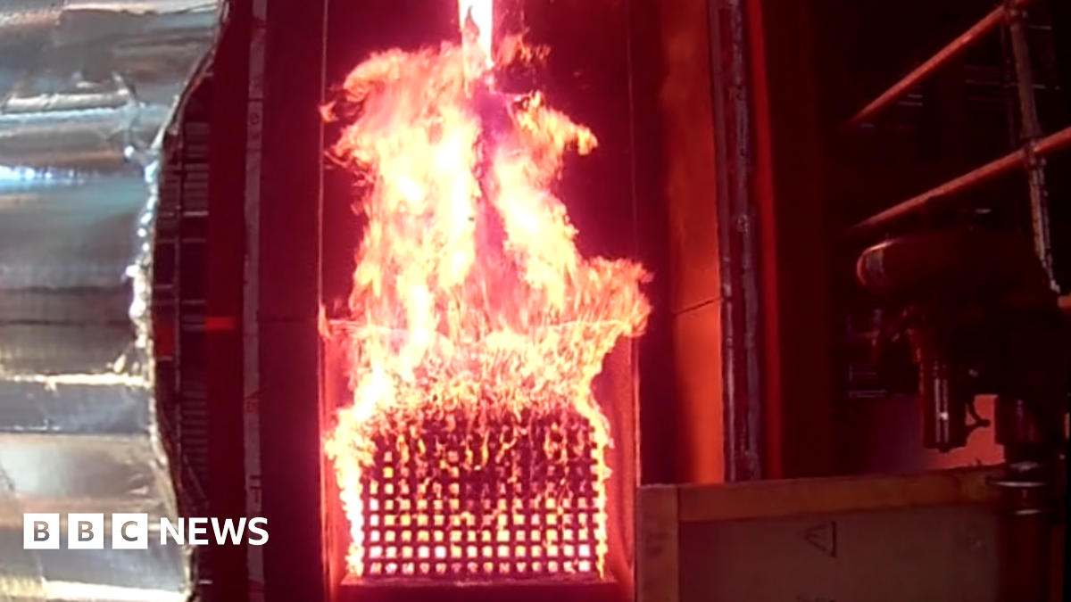 Grenfell cladding not the only type to burn easily, tests show - BBC News