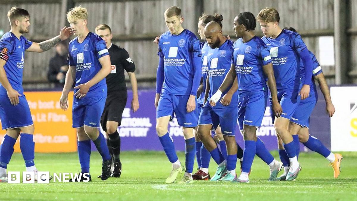 Chippenham Town chair: ' We don't want hooligans' - BBC News